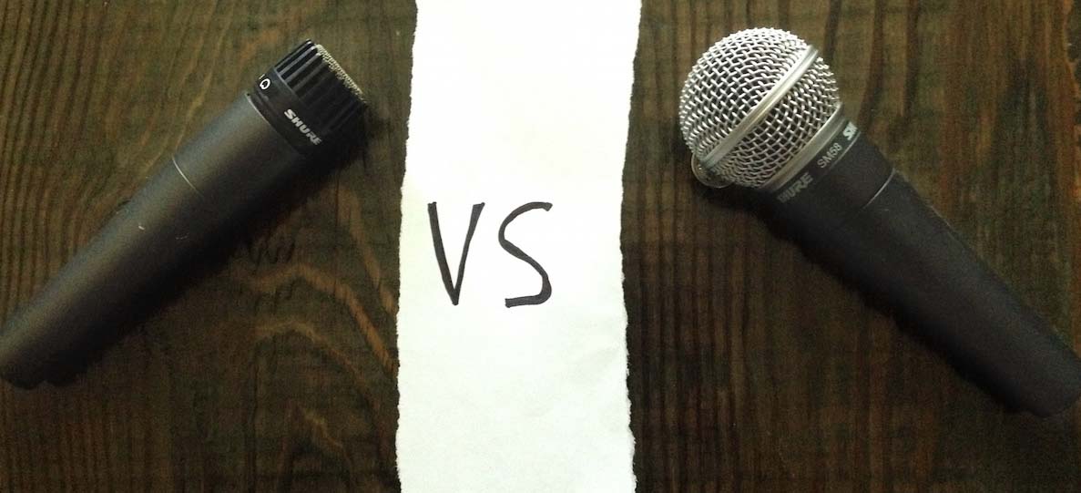 SM57 vs SM58: The best mic for podcasting? - Ten Kettles